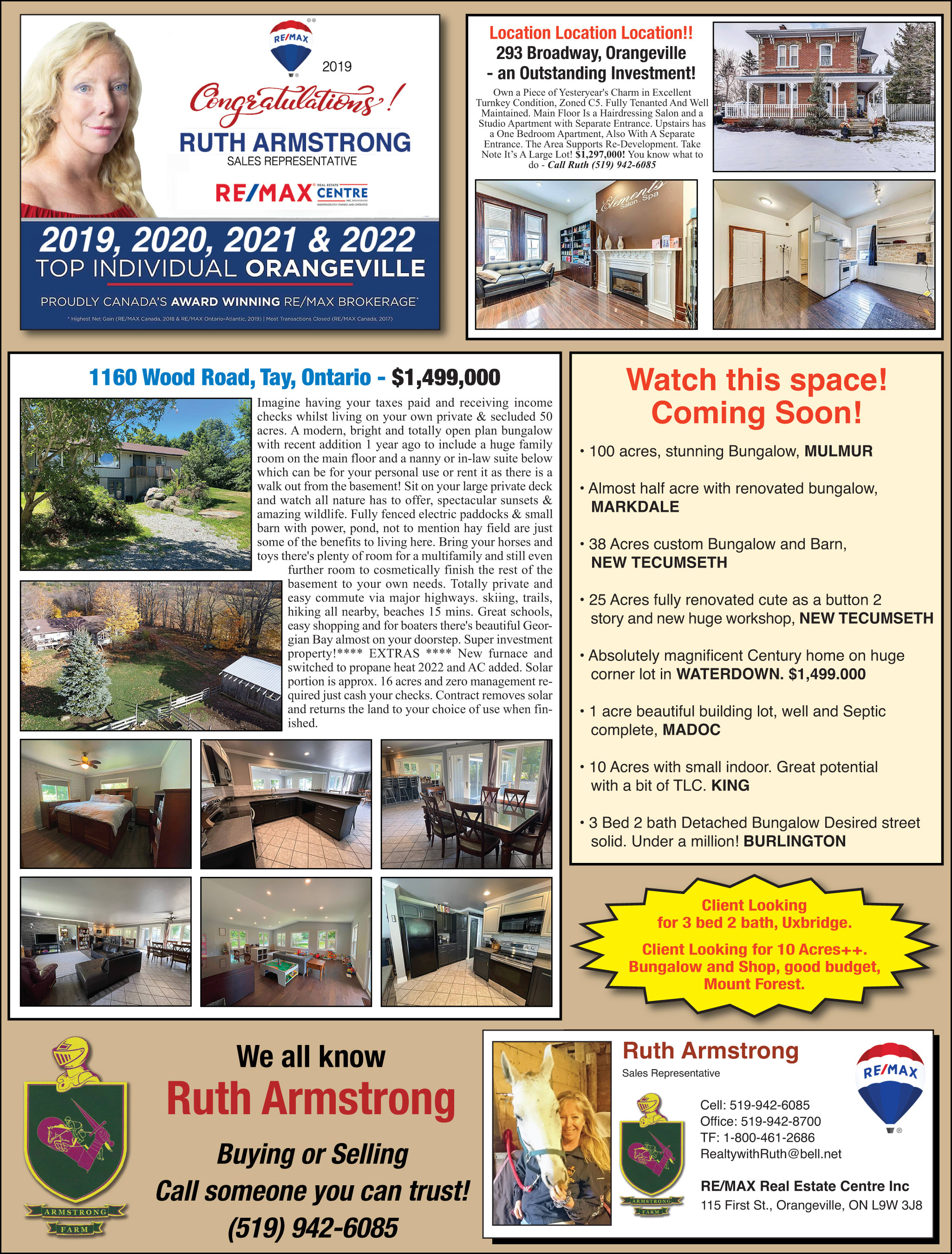 Ruth Armstrong Realty | The Rider Marketplace